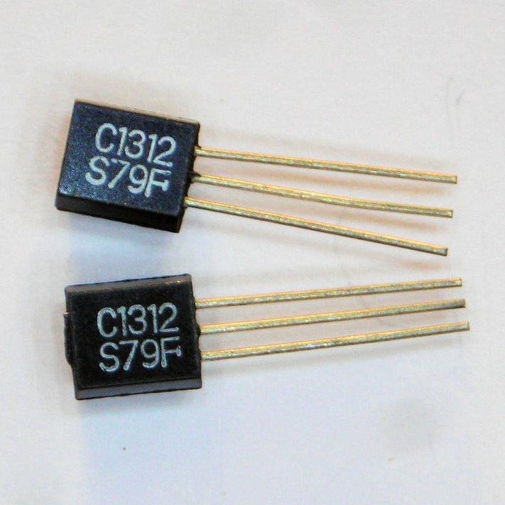 2SC1312, TO-92 - Transistor - Bjarne Bak - Elektronik og beslægtede ...