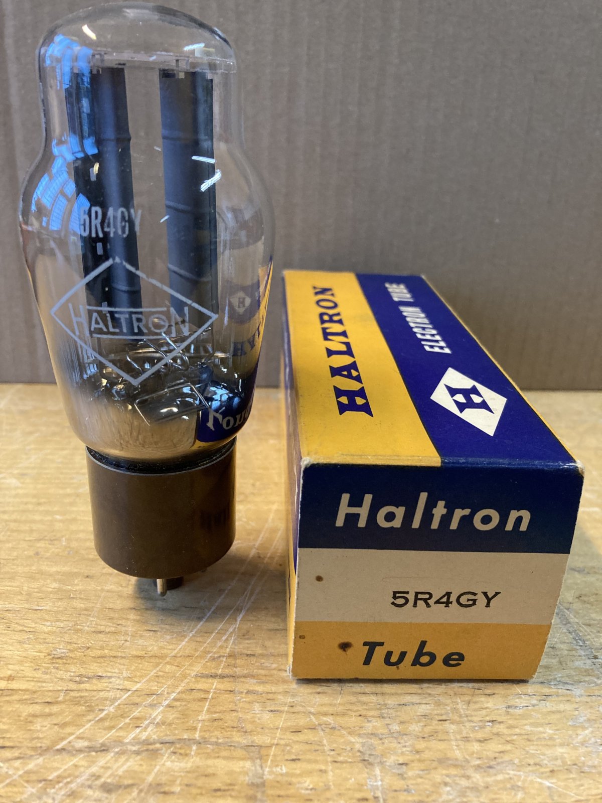 Dobbelt-Ensretter 5R4GY HAL - 5-Serie Rør - Bjarne Bak - Elektronik og ...