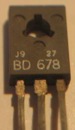 BD678, TO-126 - Transistor - Bjarne Bak - Elektronik og beslægtede dele.....