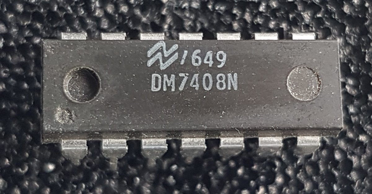 DM7408N, DIP-14 - TTL - Bjarne Bak - Elektronik og beslægtede dele.....
