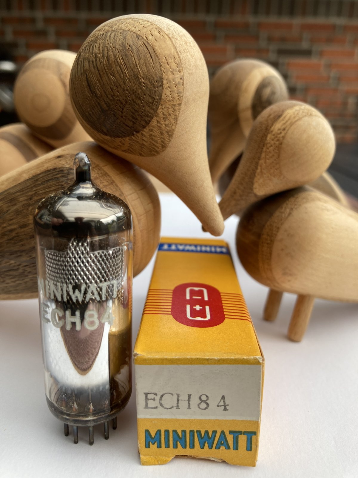 Triode-Heptode ECH84 Philips - E-rør - Bjarne Bak - Elektronik og ...