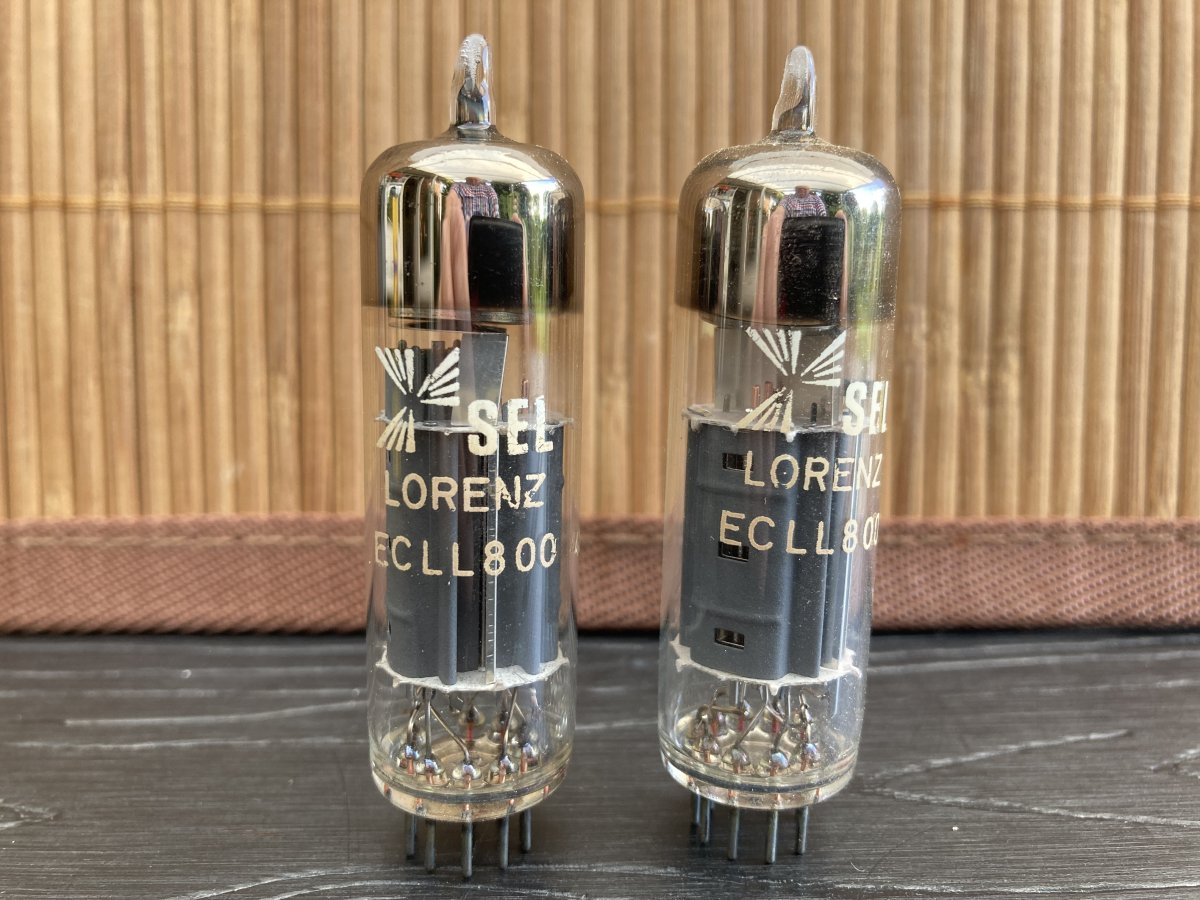 Triode Dual-Pentode ECLL800 Lorenz - E-rør - Bjarne Bak - Elektronik og ...