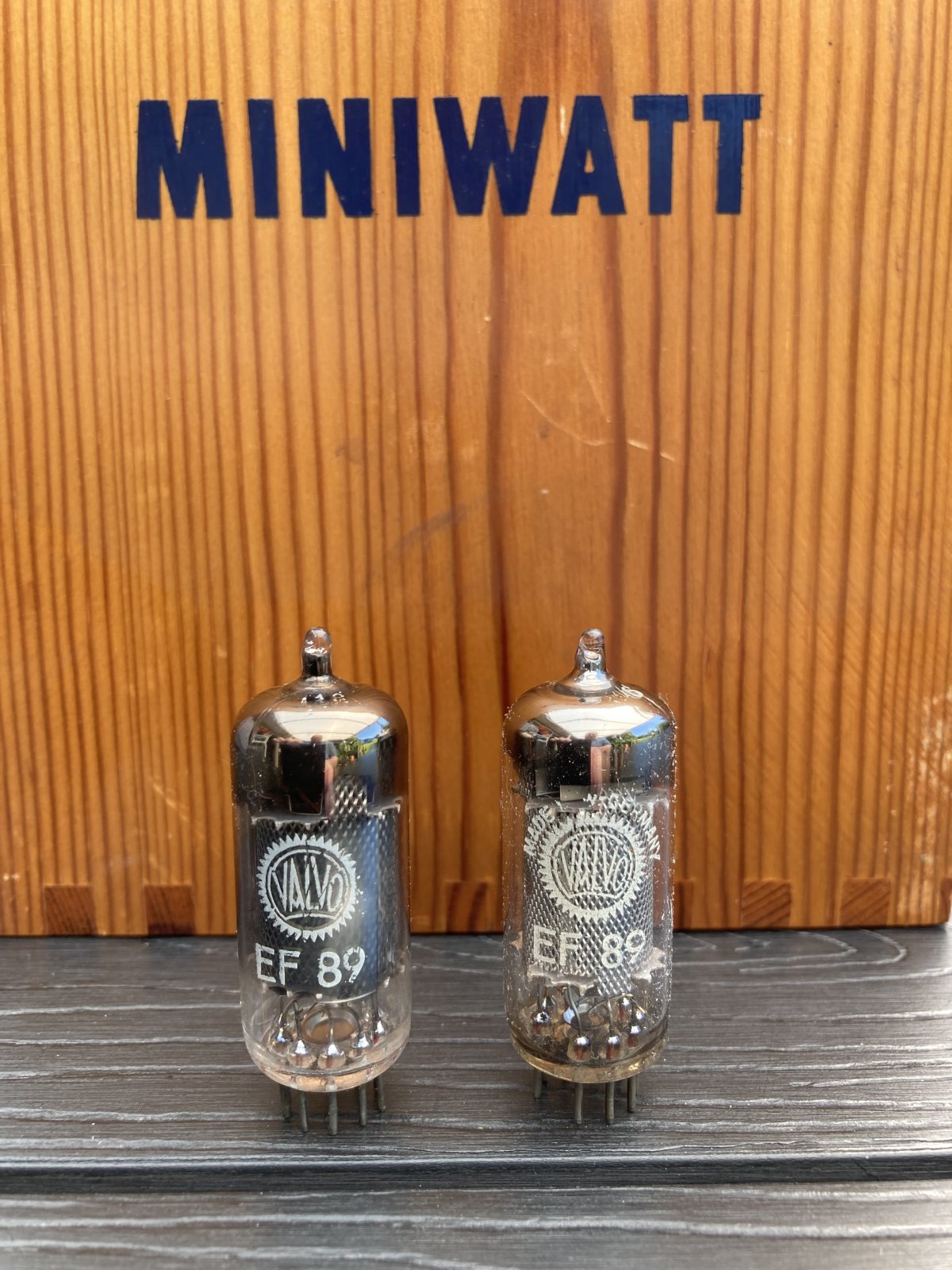 Pentode EF89 Valvo - E-rør - Bjarne Bak - Elektronik og beslægtede dele.....