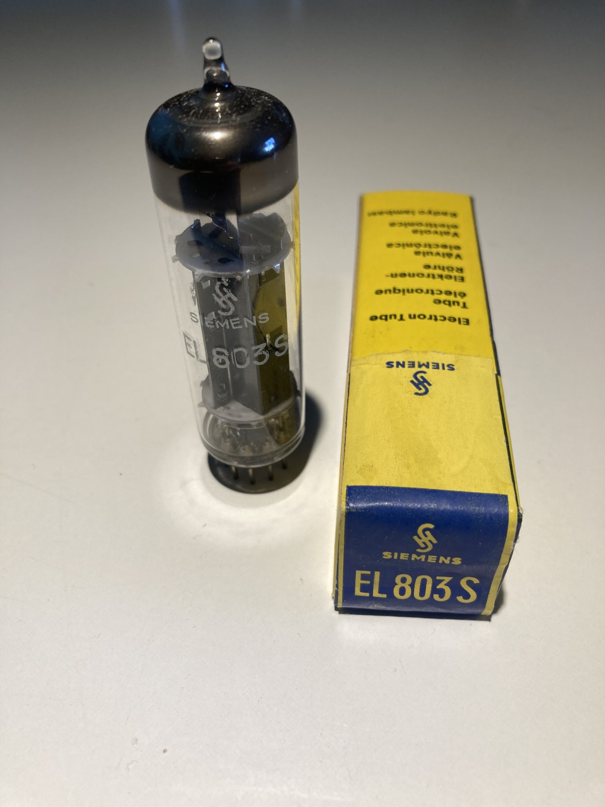Pentode EL803S SH - E-rør - Bjarne Bak - Elektronik og beslægtede dele.....