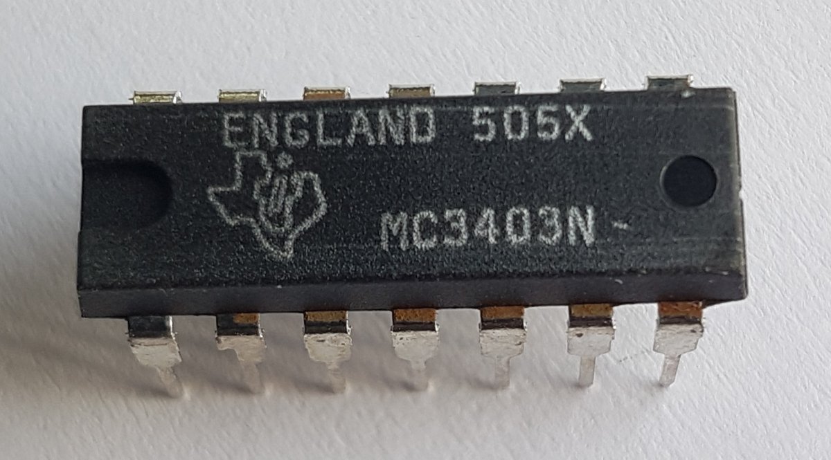MC3403N, DIP-16 - Analog - Bjarne Bak - Elektronik og beslægtede dele.....