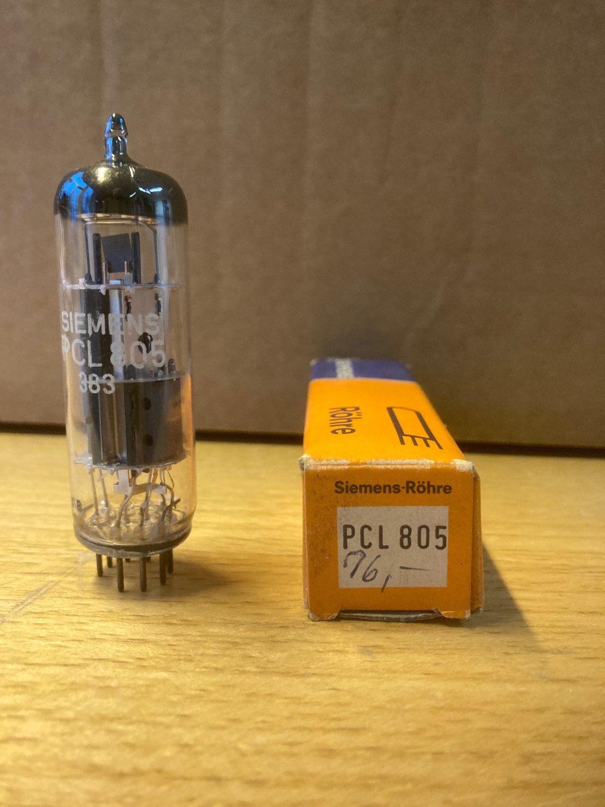 Triode-Pentode PCL805 SH - P-rør - Bjarne Bak - Elektronik og ...