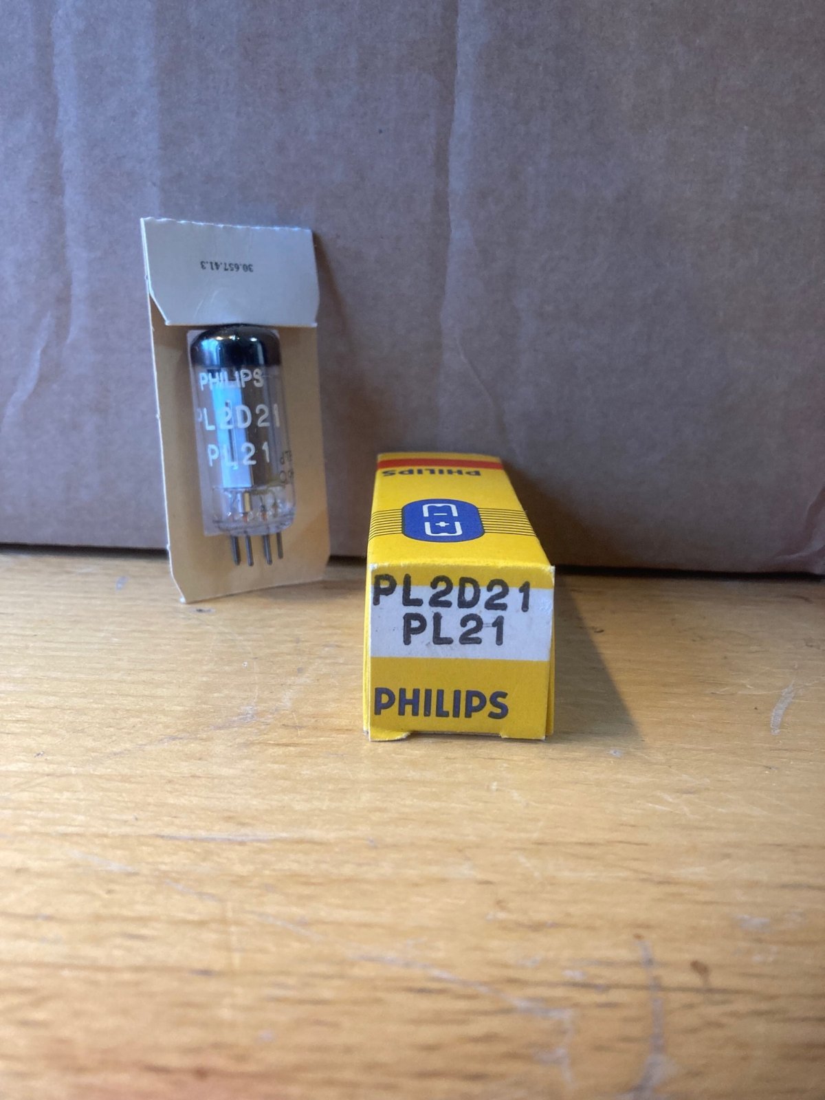 Thyratron PL21 PH - Diverse rør - Bjarne Bak - Elektronik og beslægtede ...