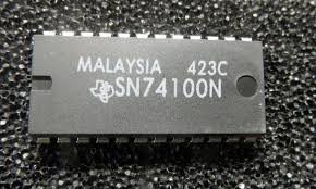 SN74100N, DIP-24 - TTL - Bjarne Bak - Elektronik og beslægtede dele.....