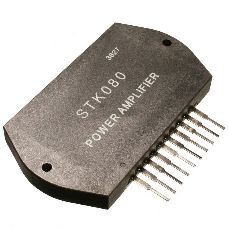 STK080, 10-pin - STK (hybrid-IC) - Bjarne Bak - Elektronik og ...
